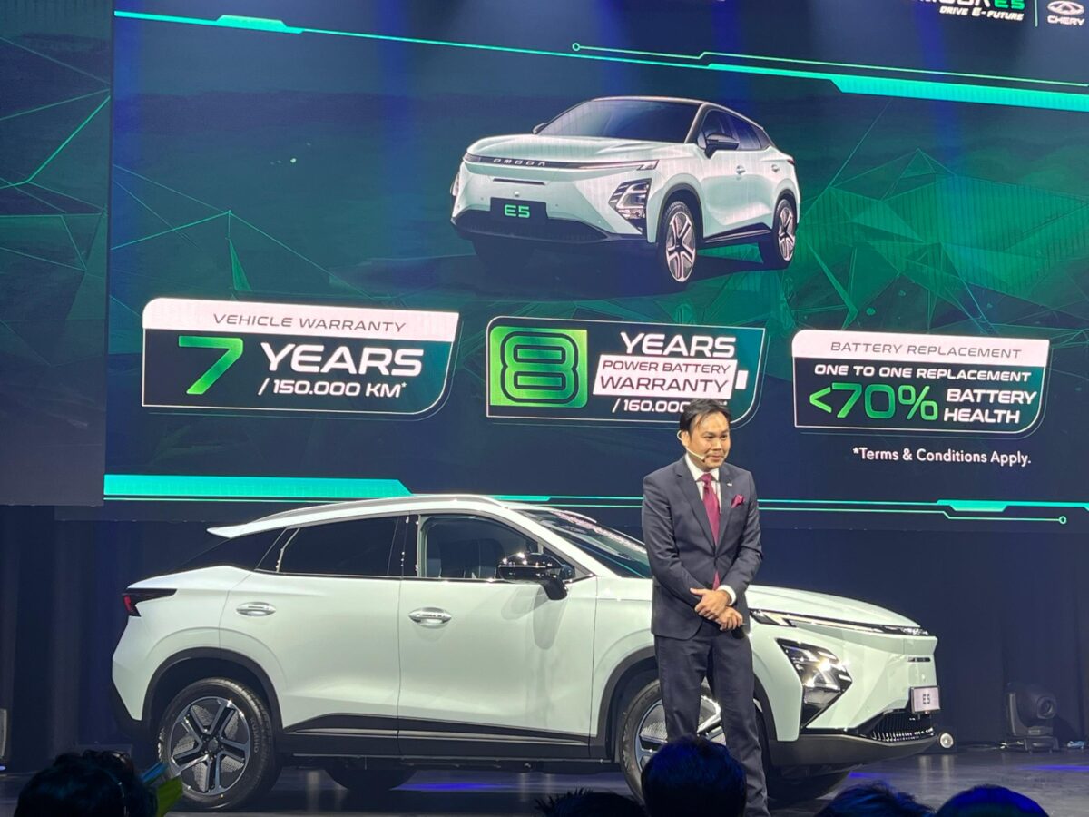 首款大马 CKD 中国电动车！Chery Omoda E5 正式发布：最远续航 430 km，开价 RM 146,800 起 ...