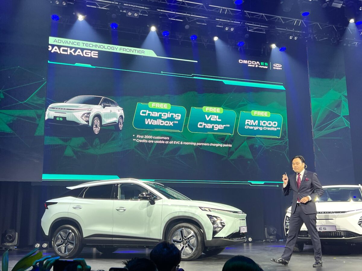 首款大马 CKD 中国电动车！Chery Omoda E5 正式发布：最远续航 430 km，开价 RM 146,800 起 ...