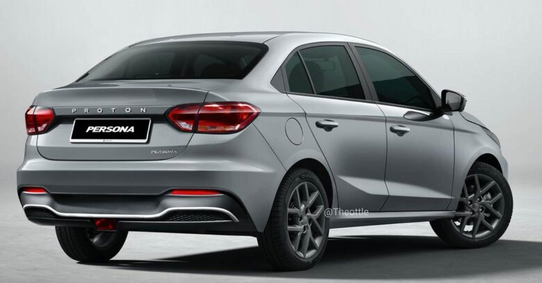 2025 Proton Persona 渲染图：传闻采用新引擎的国产 B-Segment Sedan？ - automachi.com