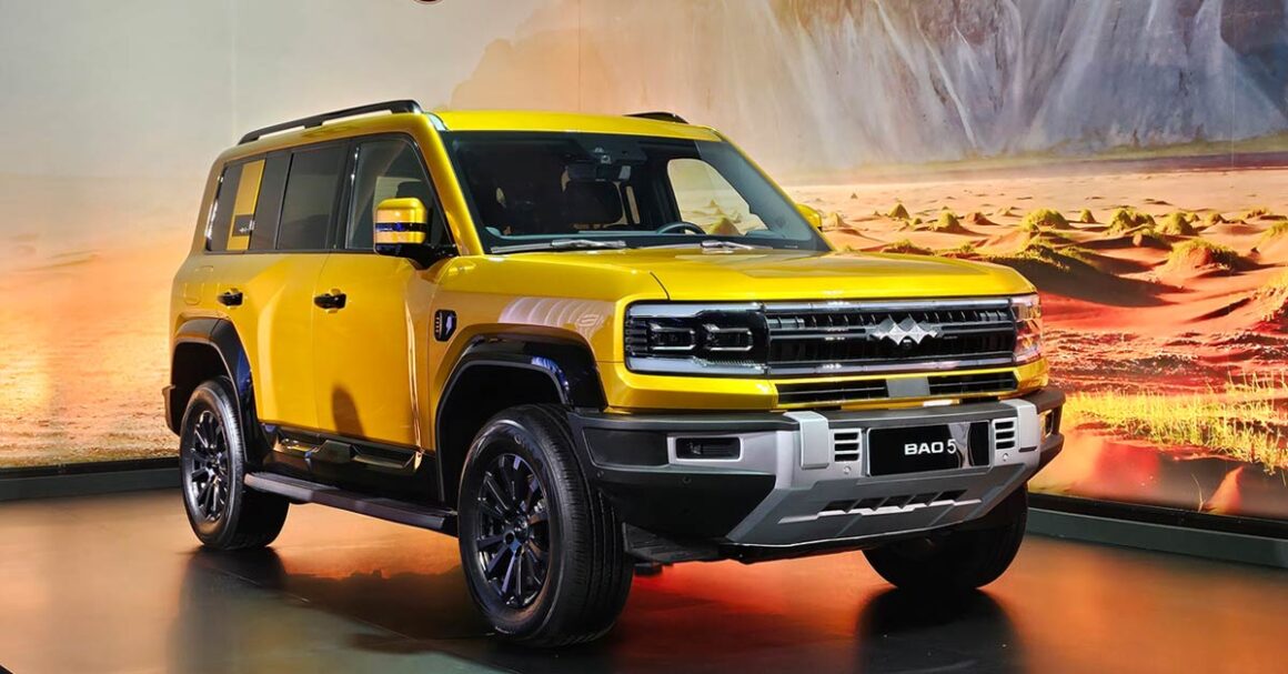 BYD Fang Cheng Bao Leopard 5（方程豹豹 5）大马展出，1.5T + PHEV 硬派越野 SUV 有望来马 ...