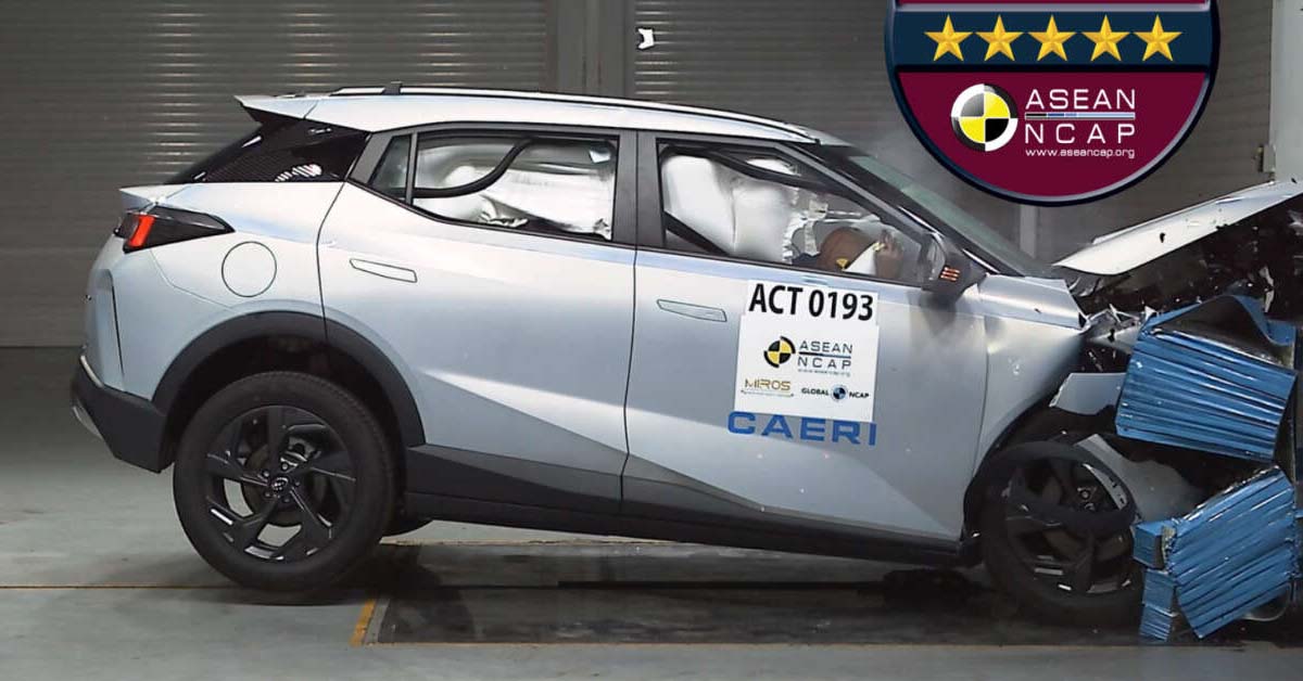 GAC GS3 Emzoom 获得ASEAN NCAP 5星成绩：CKD车型已经开放预订、对比之前降价RM 2,000 - automachi.com