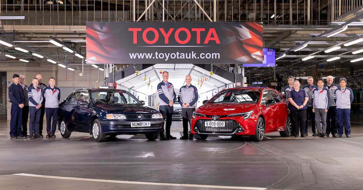 Toyota 在英国累计销量超过500万，目前已经是欧洲第二大汽车品牌 - automachi.com