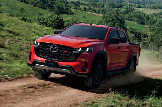 颜值就是正义！2025 Mazda BT-50泰国市场首发：2.2L/3.0L柴油涡轮增压引擎可以选择！ - automachi.com
