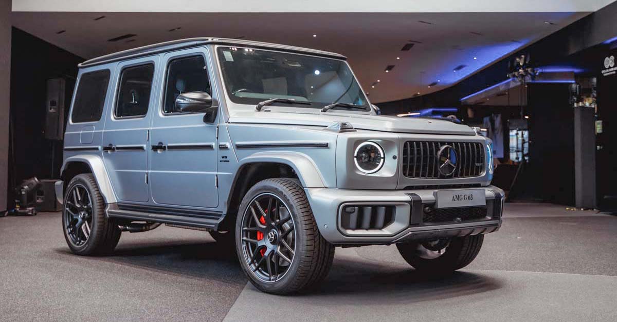 2025 Mercedes-AMG G63 正式登陆大马：4.0L V8双涡轮+48V系统、本地售价RM 1,948,888 - automachi.com