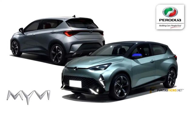 官方确认 Perodua Myvi 大改款会有混动引擎、2026年内发布！ - automachi.com