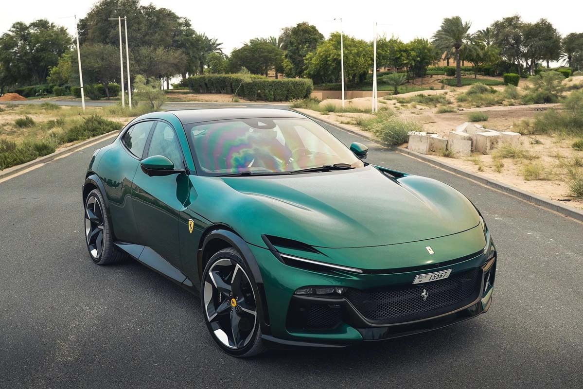 法拉利中国晒出绿色 Ferrari Purosangue 暗讽 Xiaomi YU7 抄袭？ - automachi.com