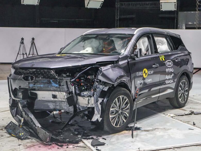 2025 Chery Tiggo 7 与 Tiggo 8 在 Euro NCAP 测试中获得四星安全评级 - automachi.com